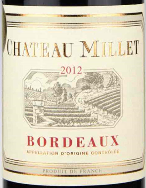 Chateau Millet, Bordeaux, France-Chateau Millet葡萄酒-价格-评价-中文名-红酒世界网