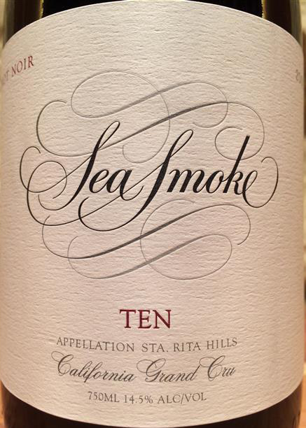 Sea Smoke Ten Pinot Noir, Sta Rita Hills, USA-海烟酒庄葡萄酒-价格-评价-中文名-红酒世界网