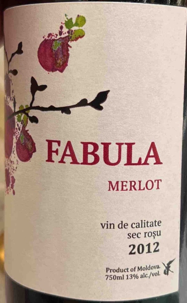 Fabula Merlot, Moldova红酒|葡萄酒|价格|中文名|评价|评分_红酒世界网