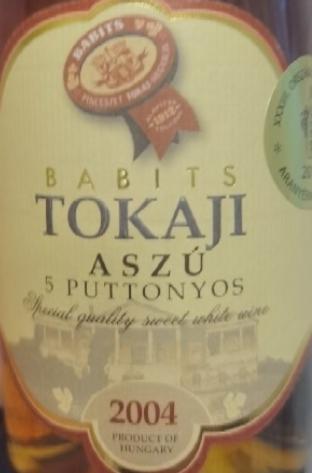 Babits Tokaji Aszu 5 Puttonyos, Tokaji, Hungary红酒|葡萄酒|价格|中文名|评价|评分_红酒世界网