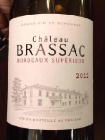 Chateau Brassac, Bordeaux Superieur, France-巴萨克古堡葡萄酒-价格-评价-中文名-红酒世界网